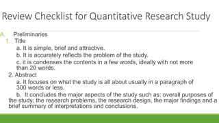 Lesson 31 presenting the written research report | PPTX