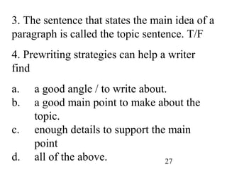ENG101- English Comprehension- Lecture 33 | PPT