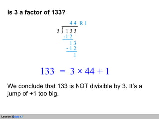 Lesson 33 Powerpoint | PPT