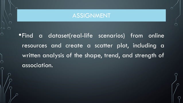 Introduction to Scatter Plot and Bivariate data | PPTX