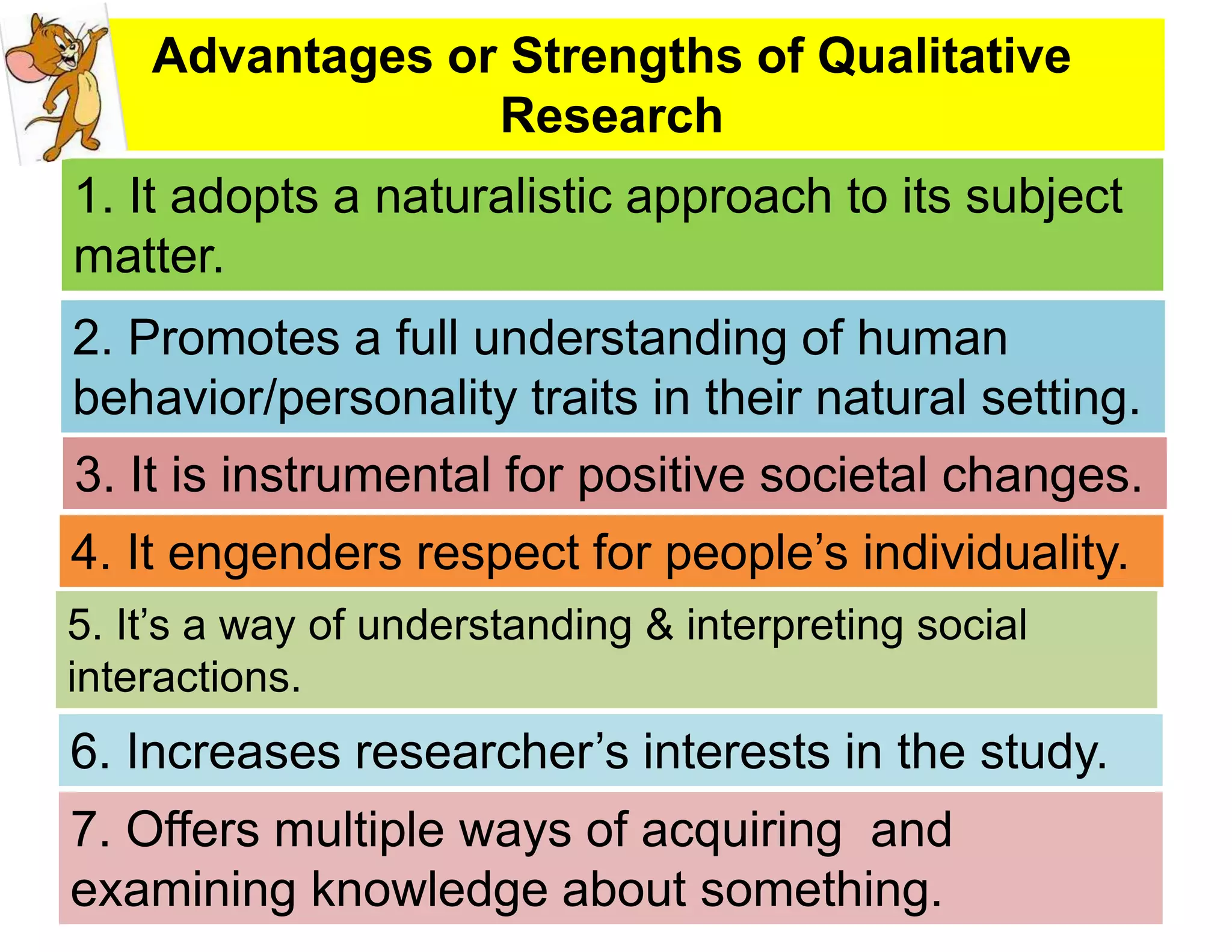 Qualitative Research: Importance in Daily Life | PPTX