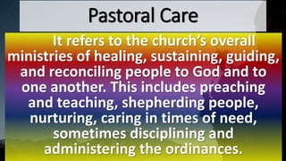 Lesson 3a the church and counseling | PPTX