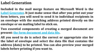 Lesson 3 advanced word processing skills | PPTX
