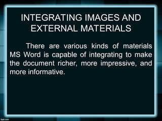 Lesson 3 Advanced Word Processing Skills.ppt
