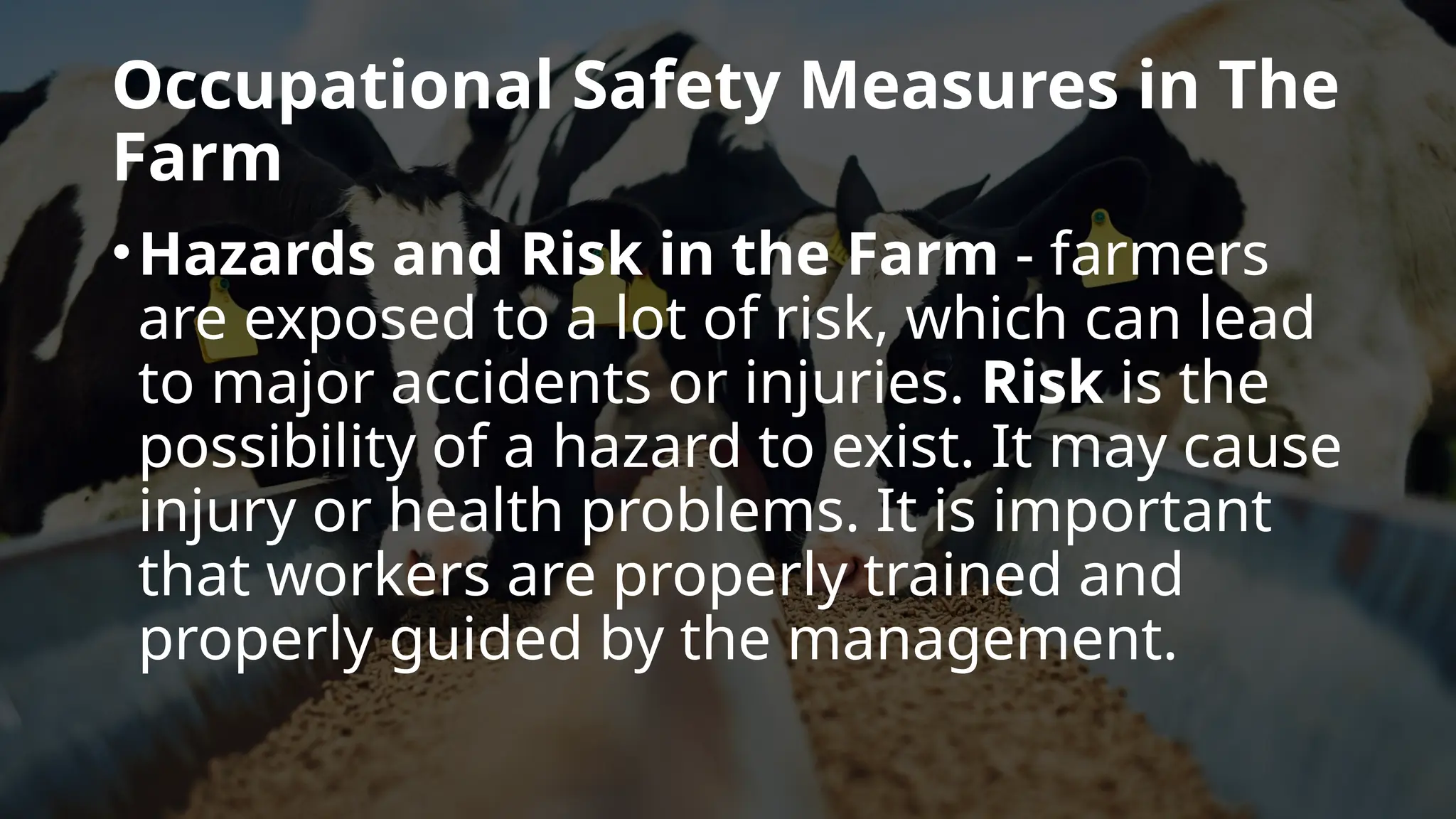 Grade 7-TLE-AFA Lesson 3: Applying Safety Measures in farm Operations ...