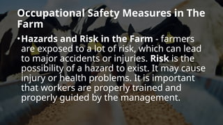 Grade 7-TLE-AFA Lesson 3: Applying Safety Measures in farm Operations ...