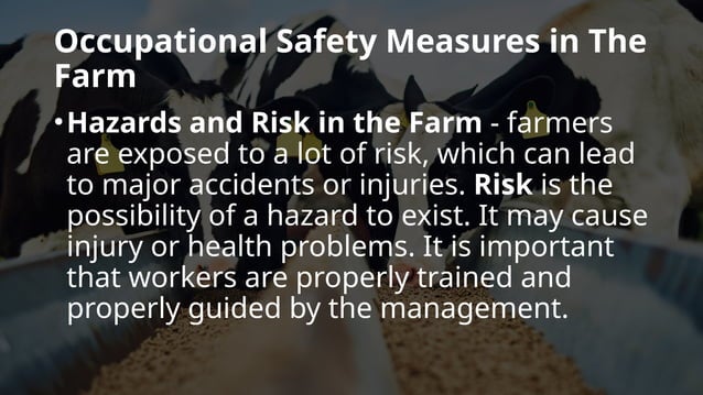 Grade 7-TLE-AFA Lesson 3: Applying Safety Measures in farm Operations-MATATAG Curriculum Quarter ...