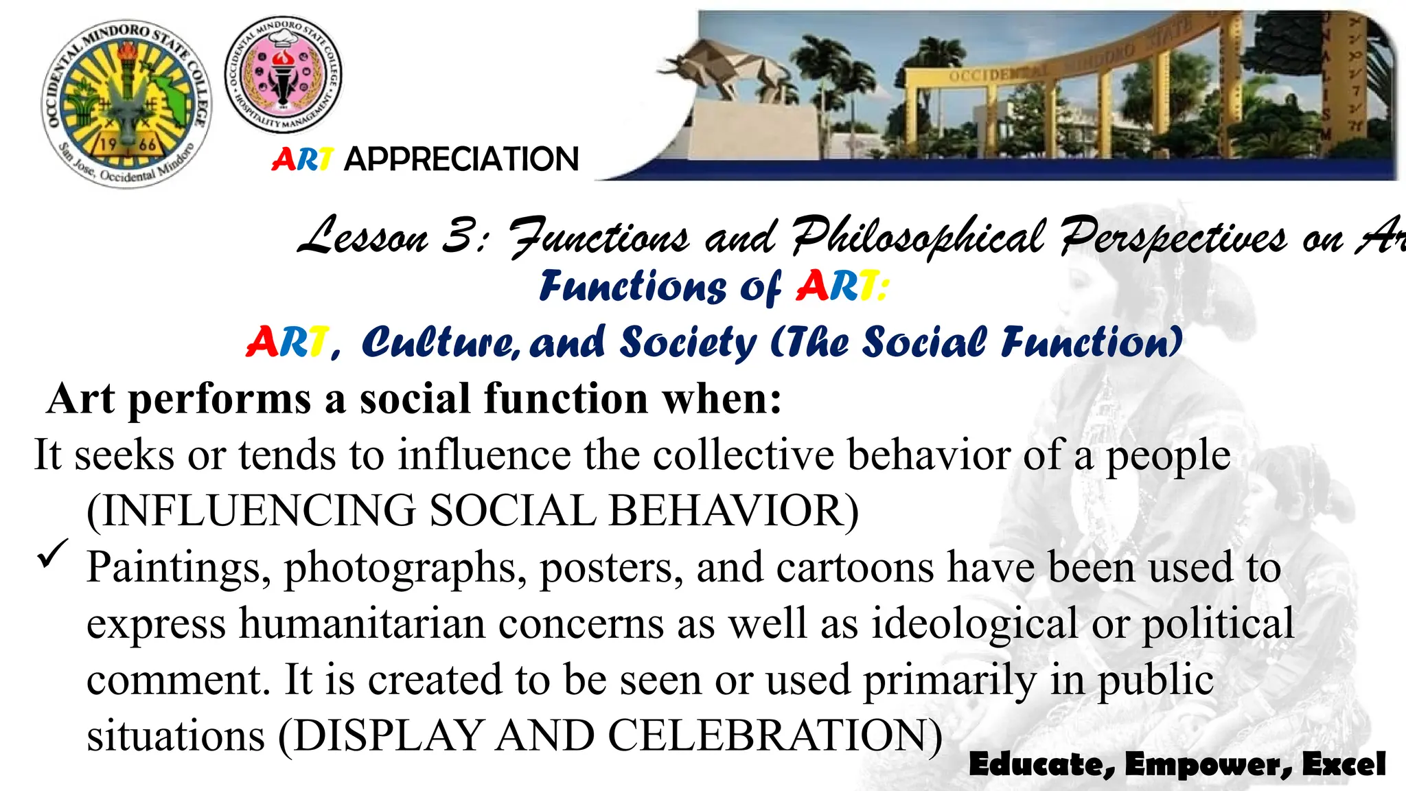 Lesson 3 Art Appreciation functions of art.pptx