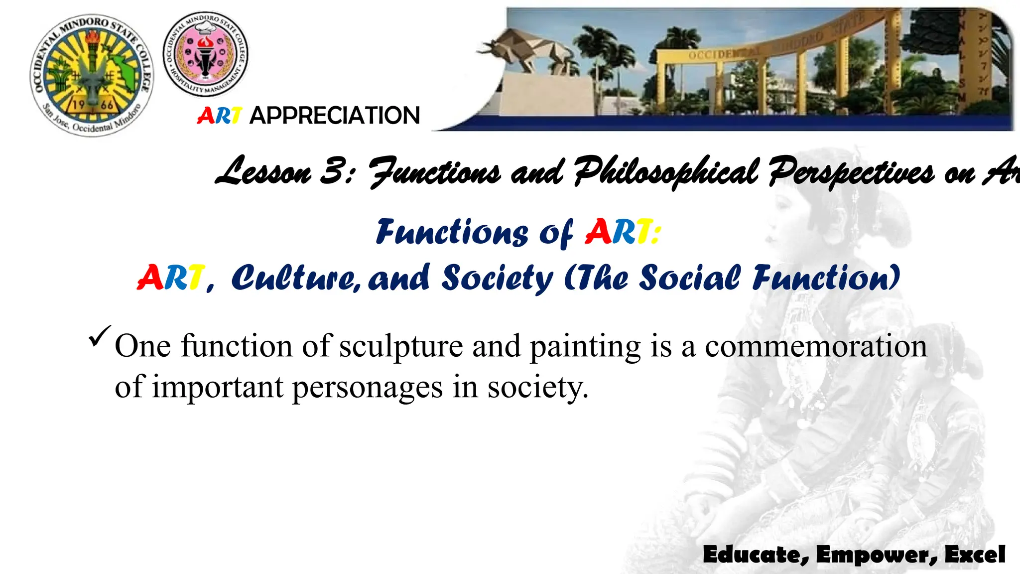 Lesson 3 Art Appreciation functions of art.pptx