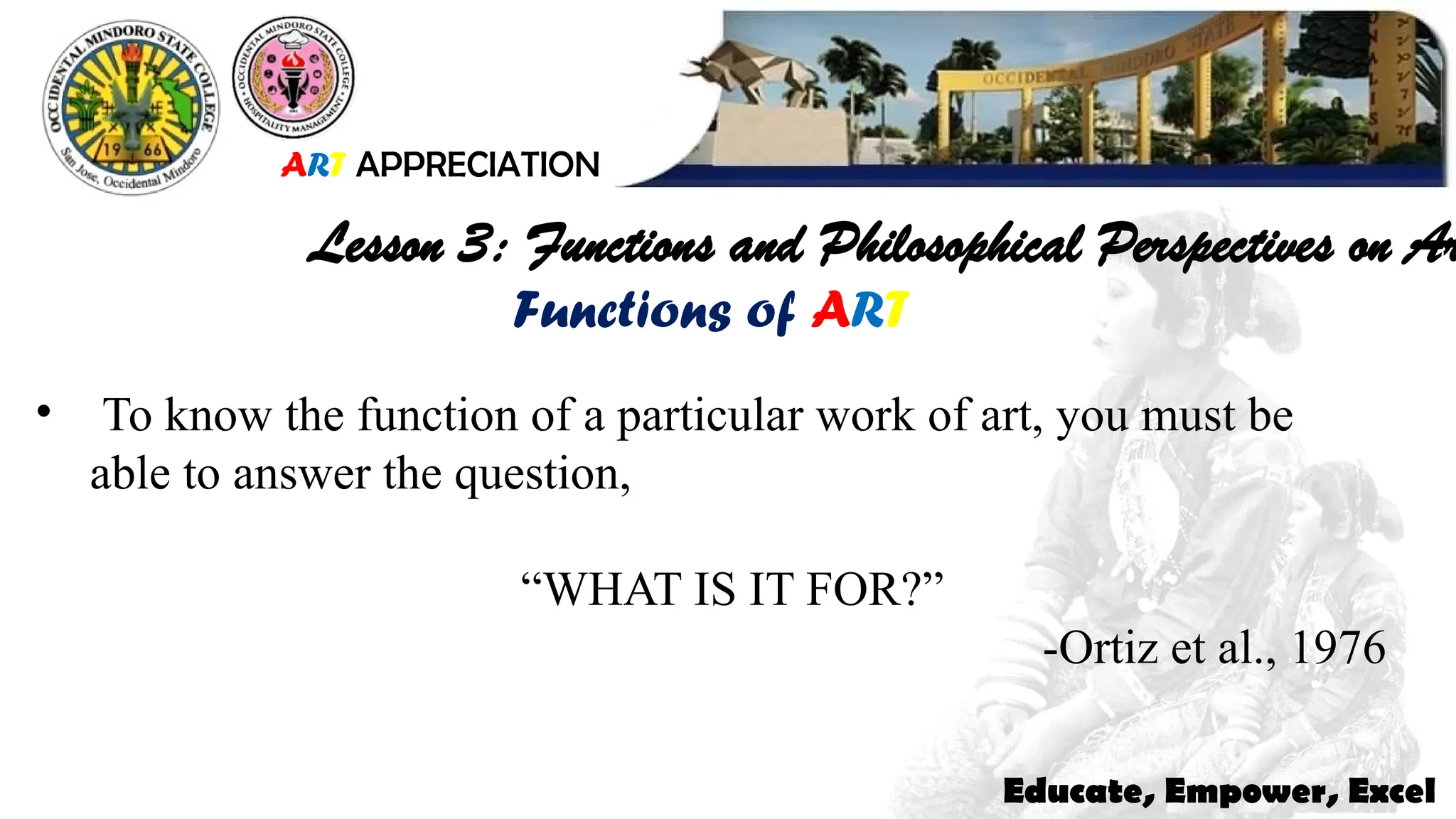 Lesson 3 Art Appreciation functions of art.pptx
