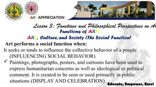 Lesson 3 Art Appreciation functions of art.pptx