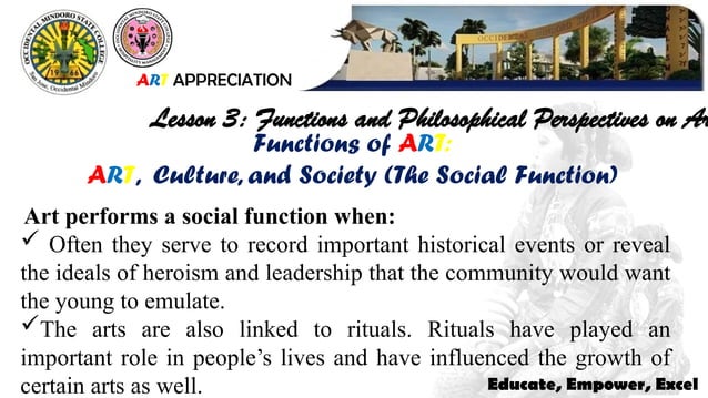 Lesson 3 Art Appreciation functions of art.pptx