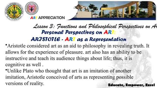 Lesson 3 Art Appreciation functions of art.pptx
