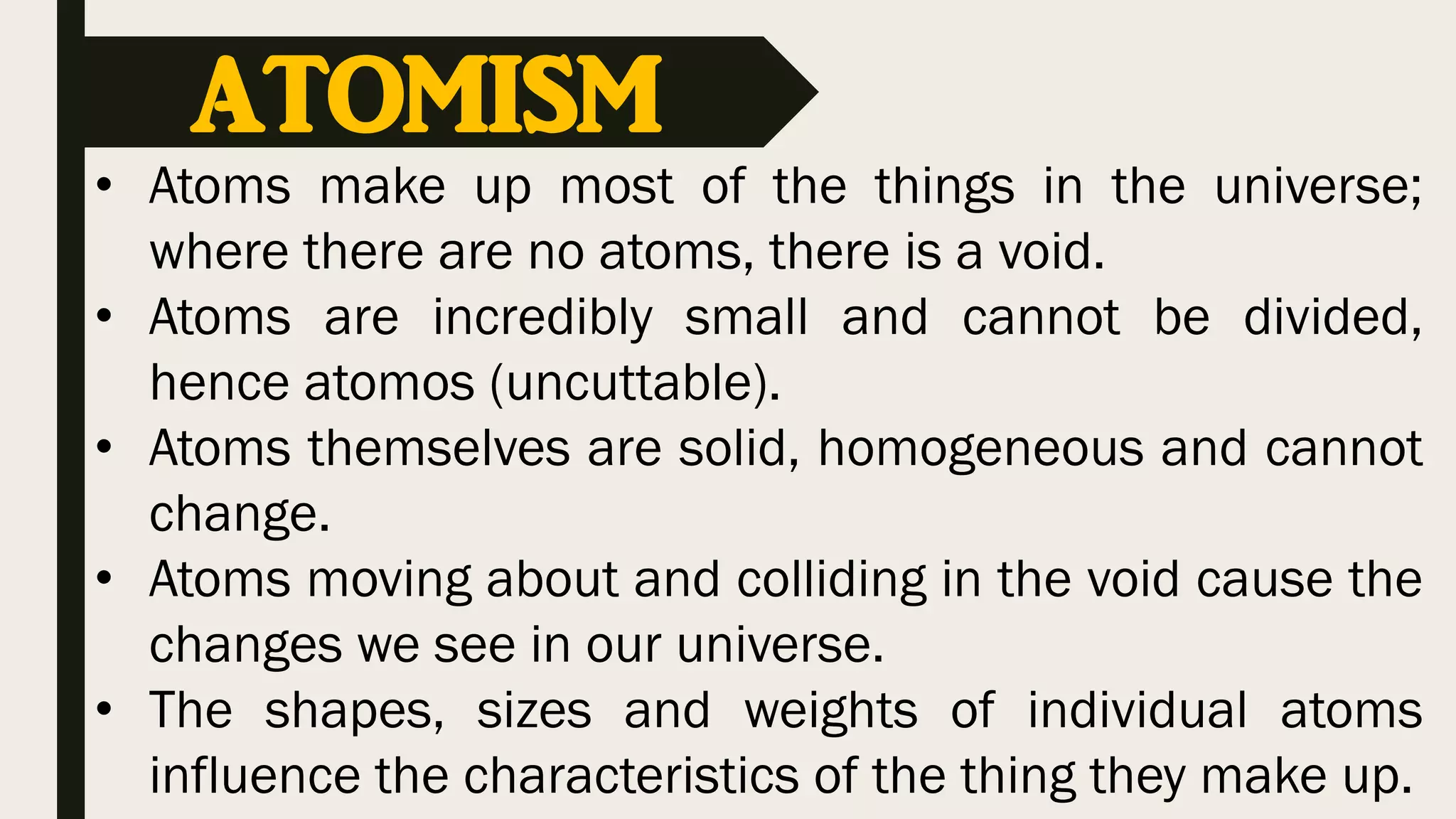 Lesson 3 Atomos, Aristotle and Alchemy (Chemistry Before Modern History ...