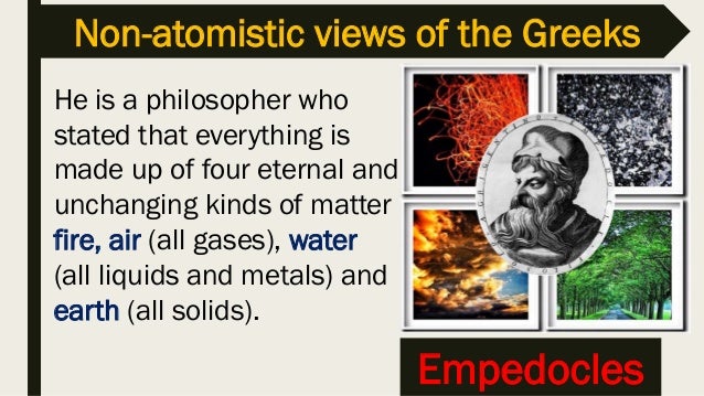 Lesson 3 Atomos, Aristotle and Alchemy (Chemistry Before Modern History ...