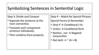 Comprehensive Guide to Symbolizing Conditionals and Biconditionals in ...
