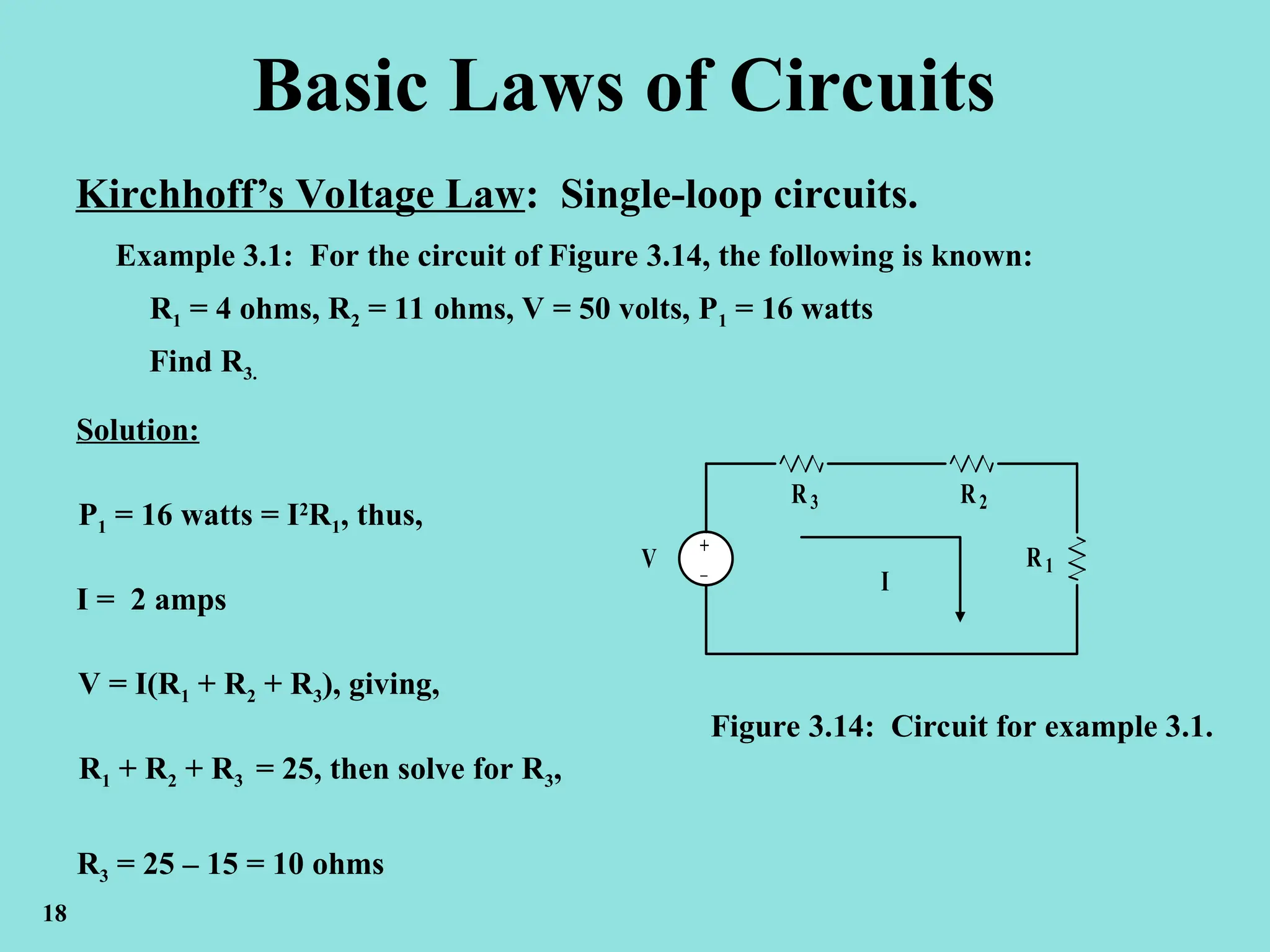 Lesson 3 Basic Circuit Laws Basic Laws of Circuits .ppt