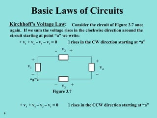 Lesson 3 Basic Circuit Laws Basic Laws of Circuits .ppt