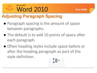 Word Lesson 3B PPT | PPTX