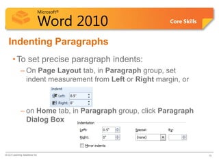 Word Lesson 3B PPT | PPTX