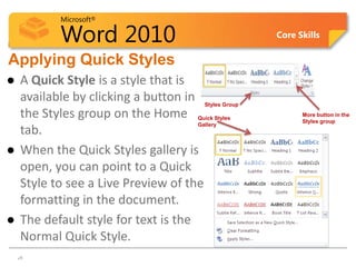 Word Lesson 3B PPT | PPTX