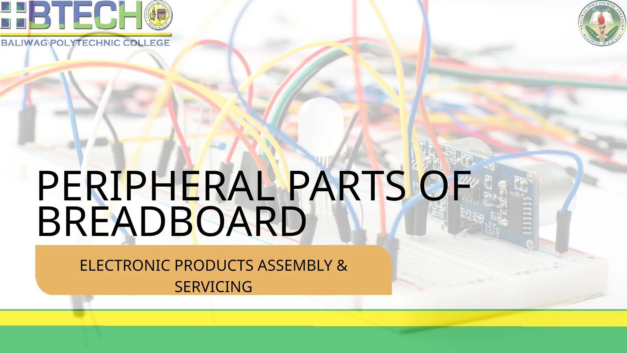 LESSON 3 Breadboard Circuits PPT for EPAS | PPTX