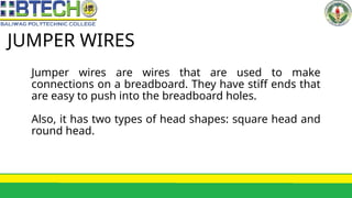 LESSON 3 Breadboard Circuits PPT for EPAS | PPTX