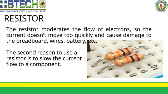 LESSON 3 Breadboard Circuits PPT for EPAS | PPTX | Consumer Electronics ...