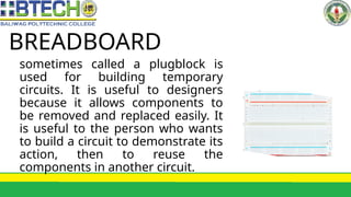LESSON 3 Breadboard Circuits PPT for EPAS | PPTX