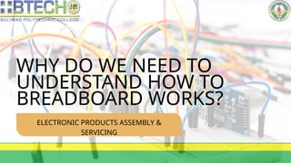LESSON 3 Breadboard Circuits PPT for EPAS | PPTX