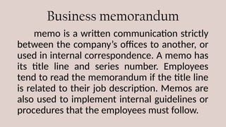 Lesson 3 Business Letter.powerpoint presentation | PPT