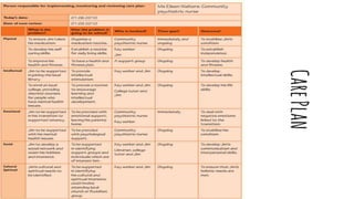 Lesson 3 care plan | PPTX