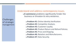 Lesson 3 challenges of strategic management | PPTX