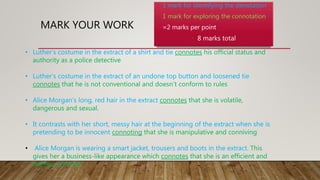 Lesson 3 character conventions | PPTX | True Crime | Genres