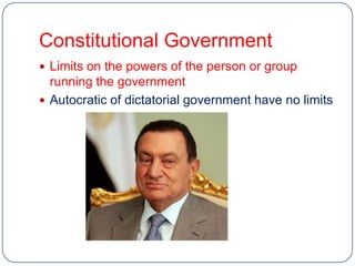 Lesson 3 Constitution and Bill of Rights | PPT