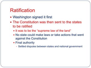 Lesson 3 Constitution and Bill of Rights | PPT