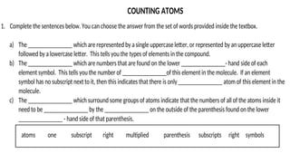 Physical science Lesson 3 Counting Atoms.pptx