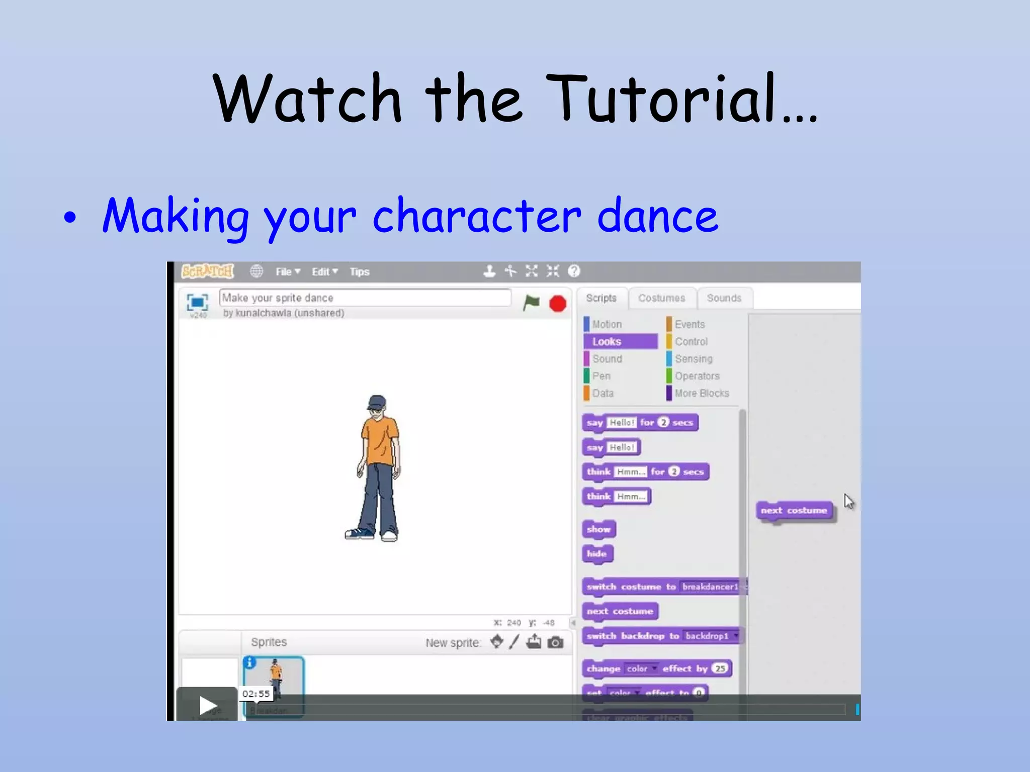 Lesson 3: Dancing Character_PrimarySchoolLessons | PPT