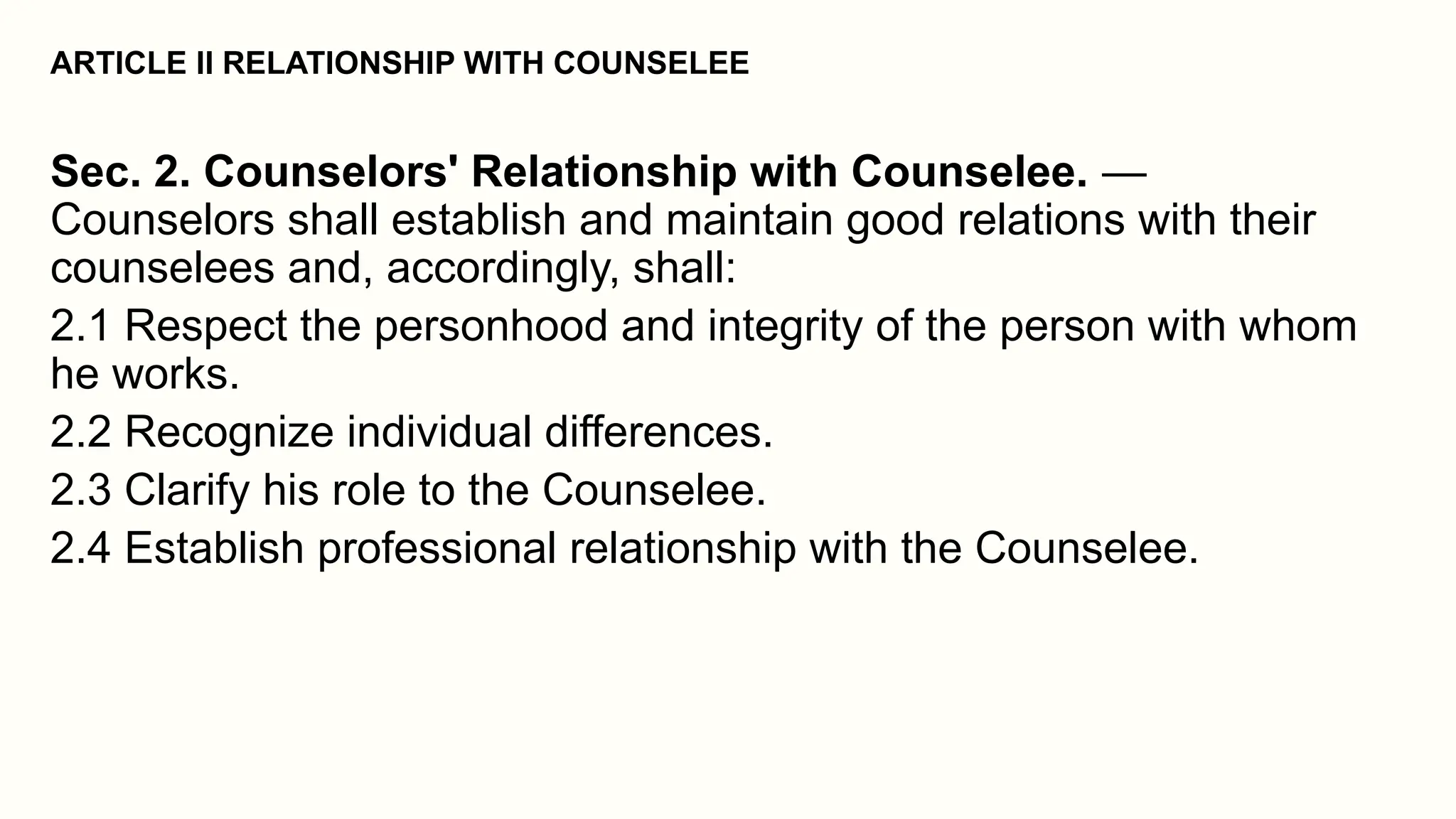 Lesson 3_Rights, Responsibilities and Accountabilities of Counselors | PPTX