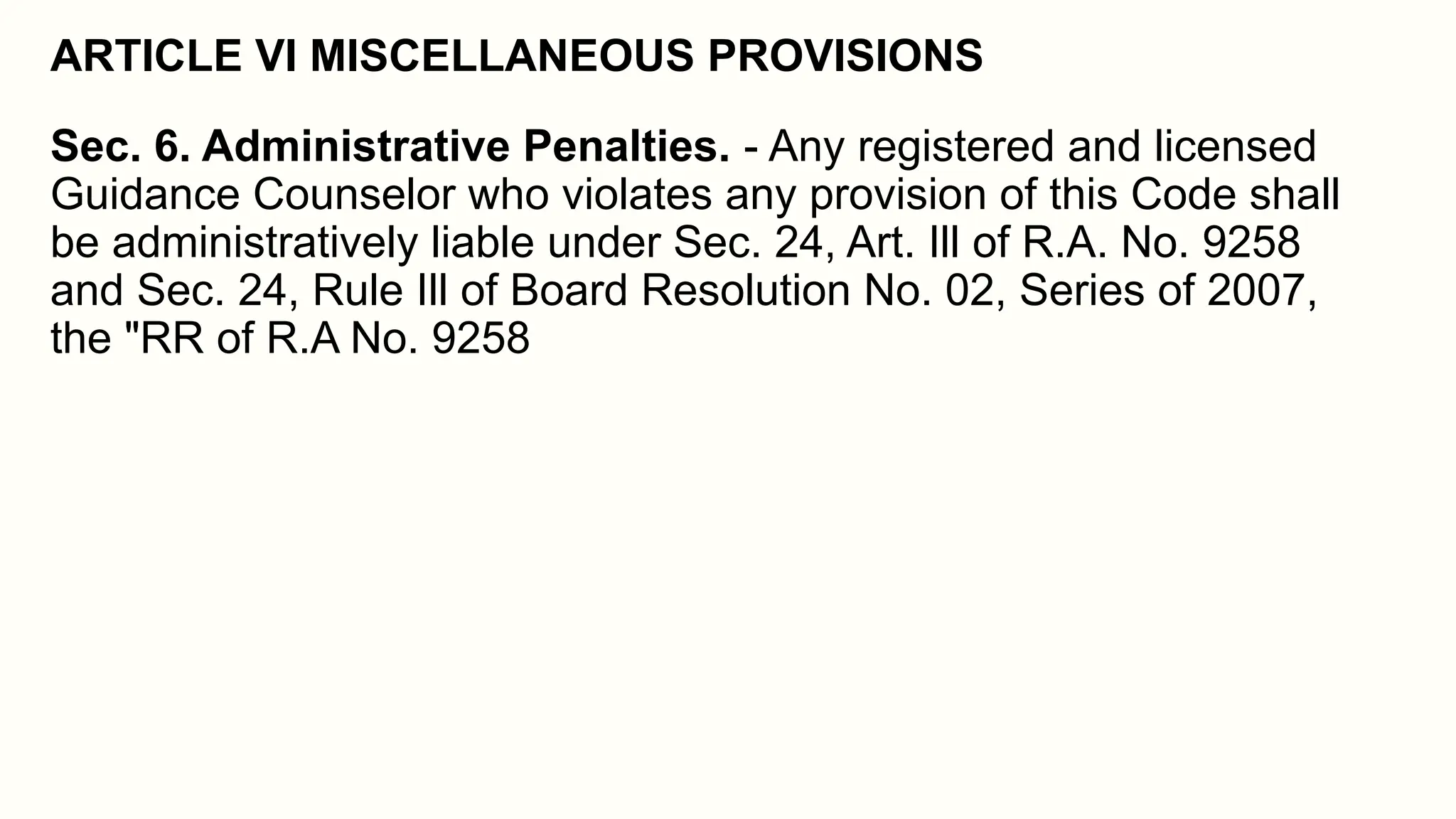 Lesson 3_Rights, Responsibilities and Accountabilities of Counselors | PPTX