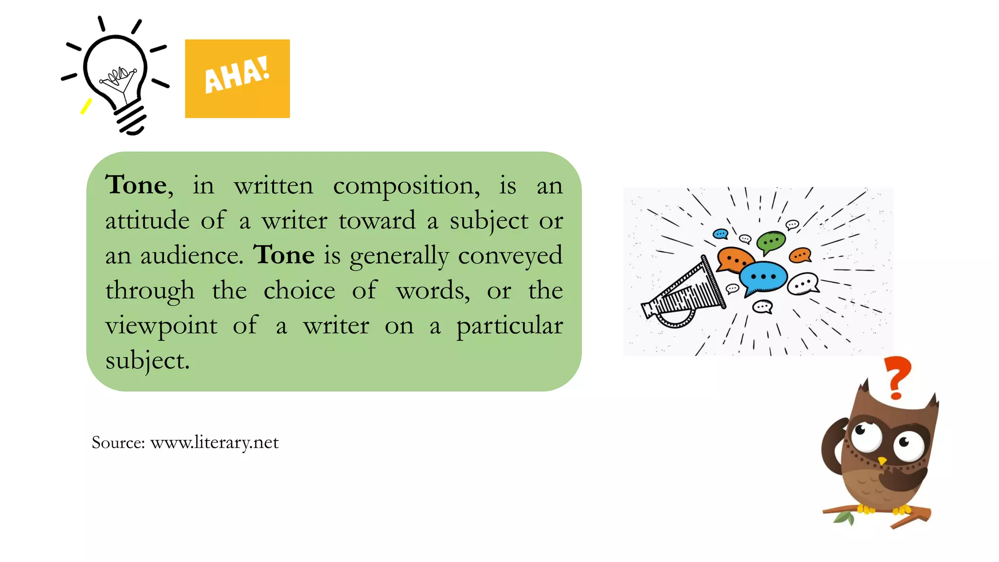 Lesson 3 (Diction, Tone, and Style) | PDF