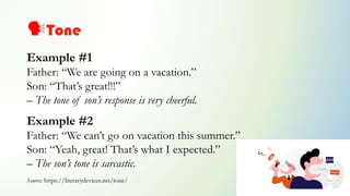 Lesson 3 (Diction, Tone, and Style) | PDF