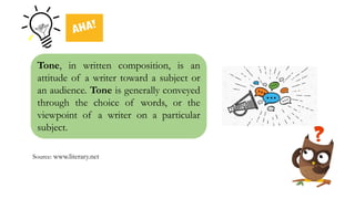 Lesson 3 (Diction, Tone, and Style) | PDF