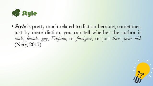 Lesson 3 (Diction, Tone, and Style) | PDF