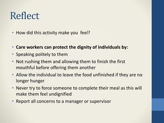 Lesson 3 dignity and respect for the individual | PPTX