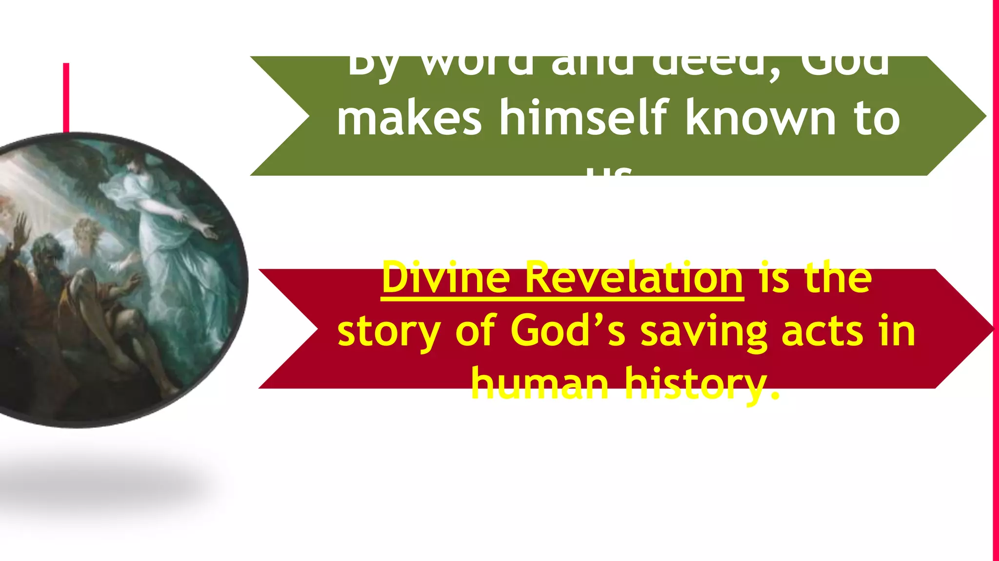 Divine revelation and faith response | PPTX