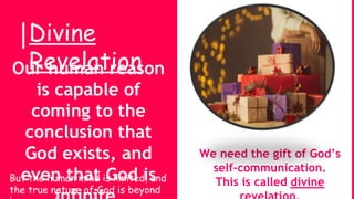 Divine revelation and faith response | PPTX