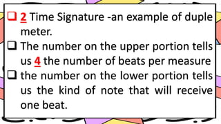 Lesson 3 Duple Meter and 24 Time Signature.pptx | Classical Music | Music