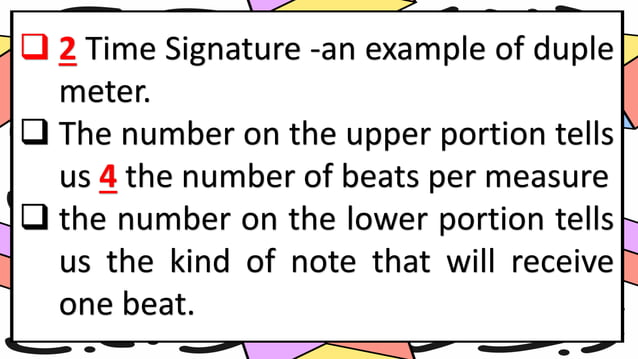 Lesson 3 Duple Meter and 24 Time Signature.pptx | Classical Music | Music