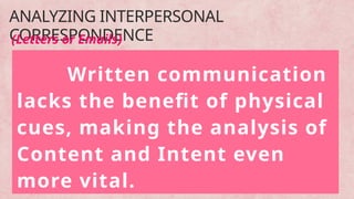 Mastering Effective Communication: Understanding Content, Intent, and ...